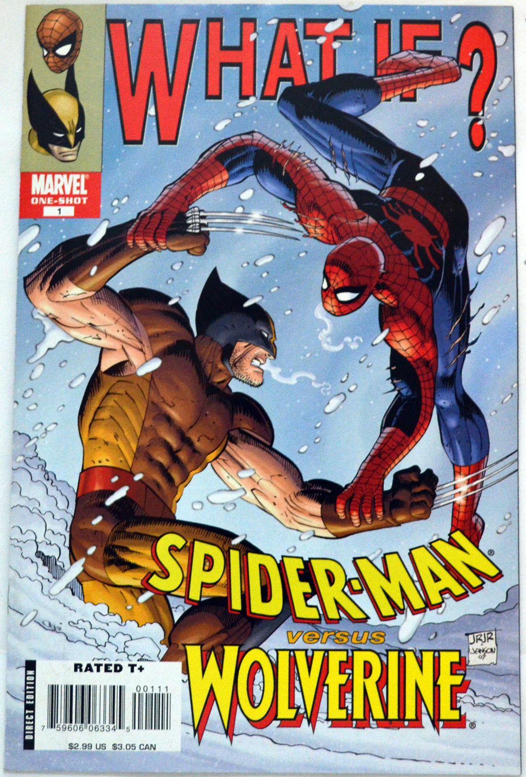 Spider-man vs Wolverine