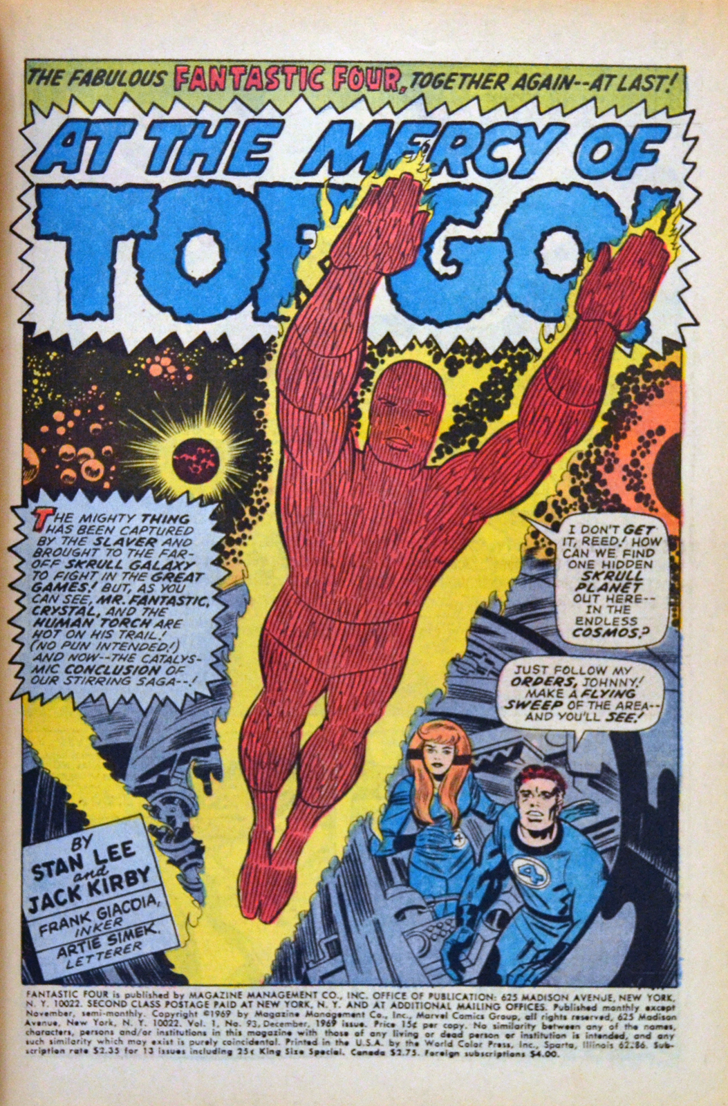 Fantastic Four Arena Mortii Benzi Desenate Vechi