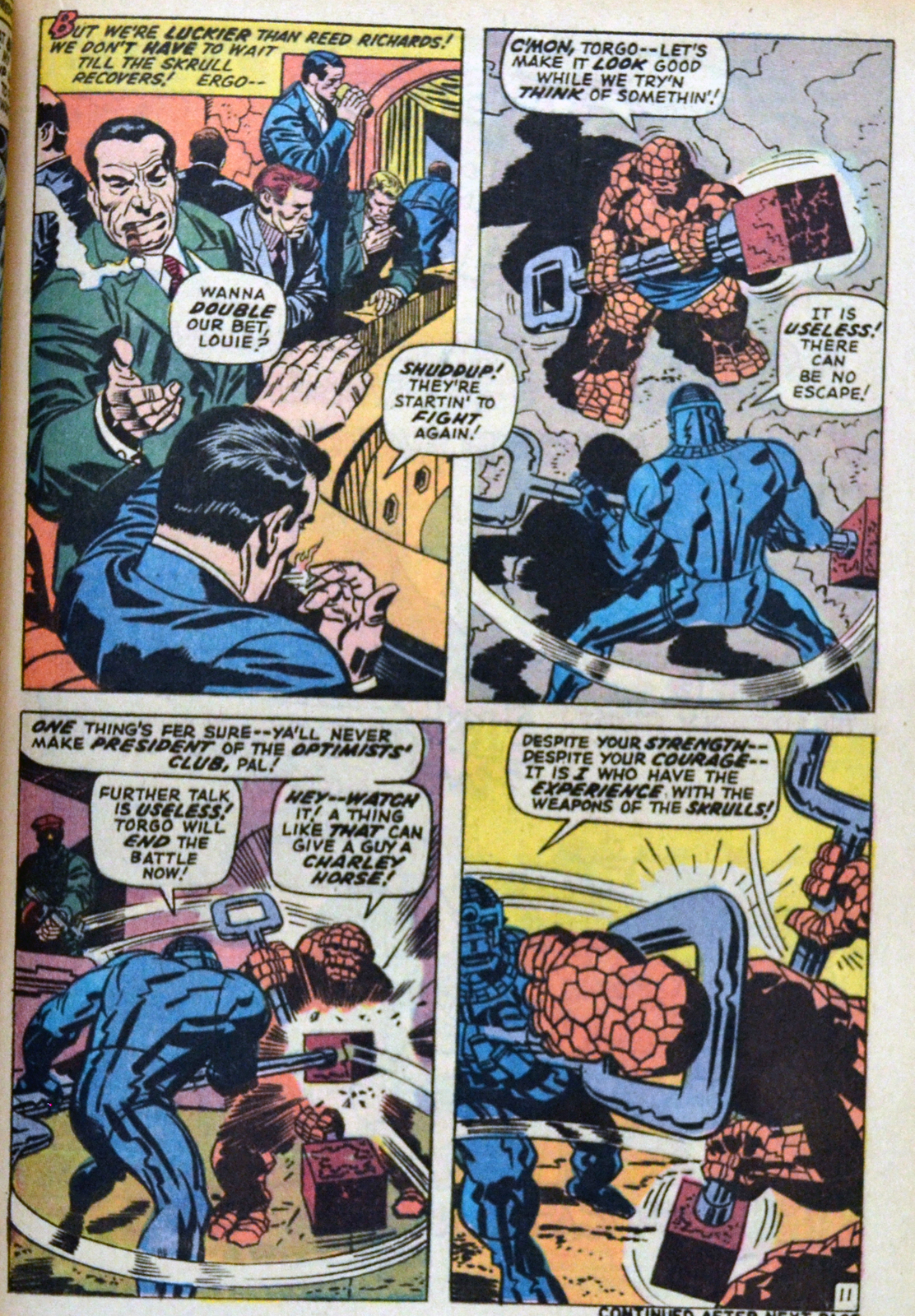 Fantastic Four Arena Mortii Benzi Desenate Vechi