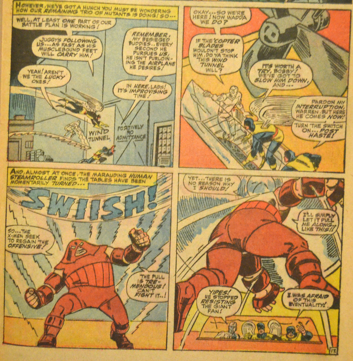 Uncanny X-Men 33 Juggernaut banda desenata