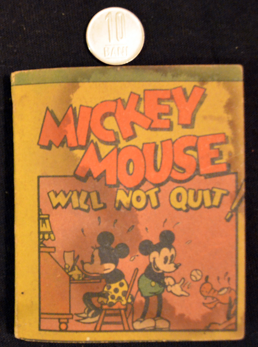 Mickey Mouse Walt Disney benzi desenate foarte vechi gold age
