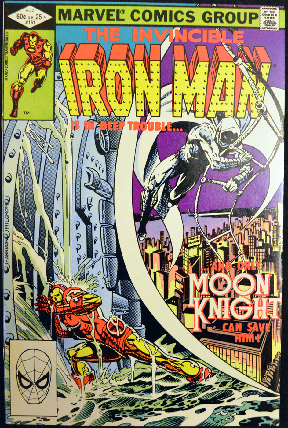 Iron Man Moon Knight Marvel benzi desenate comics