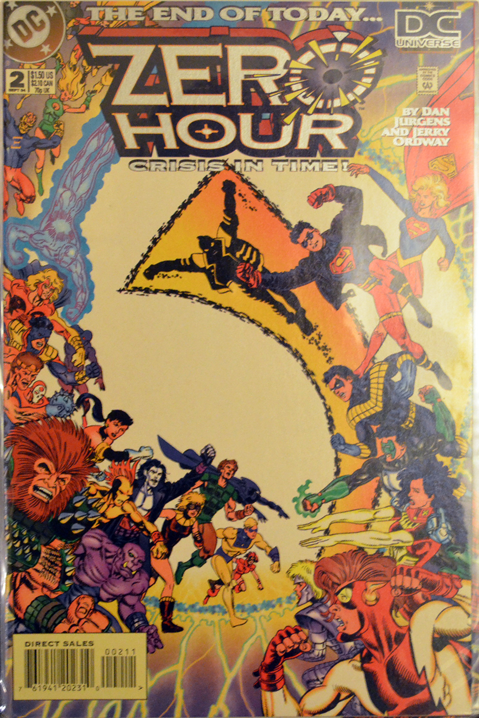 Zero Hour serie benzi desenate green lantern superman