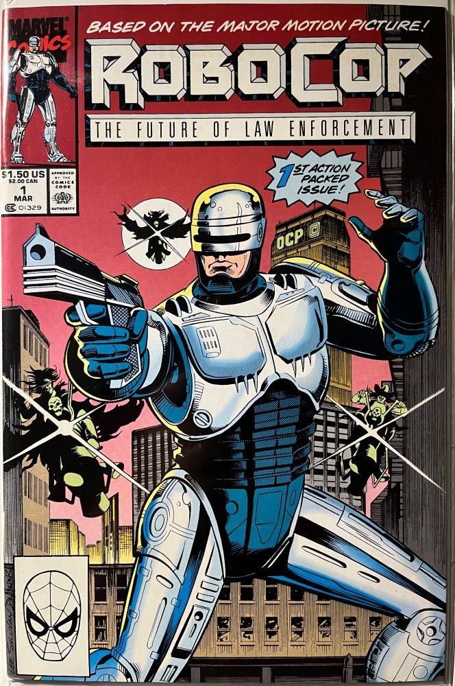 Marvel robocop benzi desenate vechi